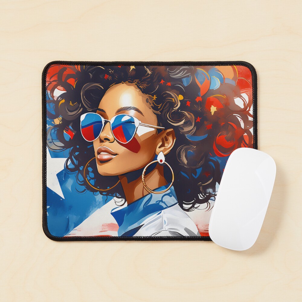 "Puerto Rico Flag Curly Hair Boricua " Sticker for Sale by Liomal ...