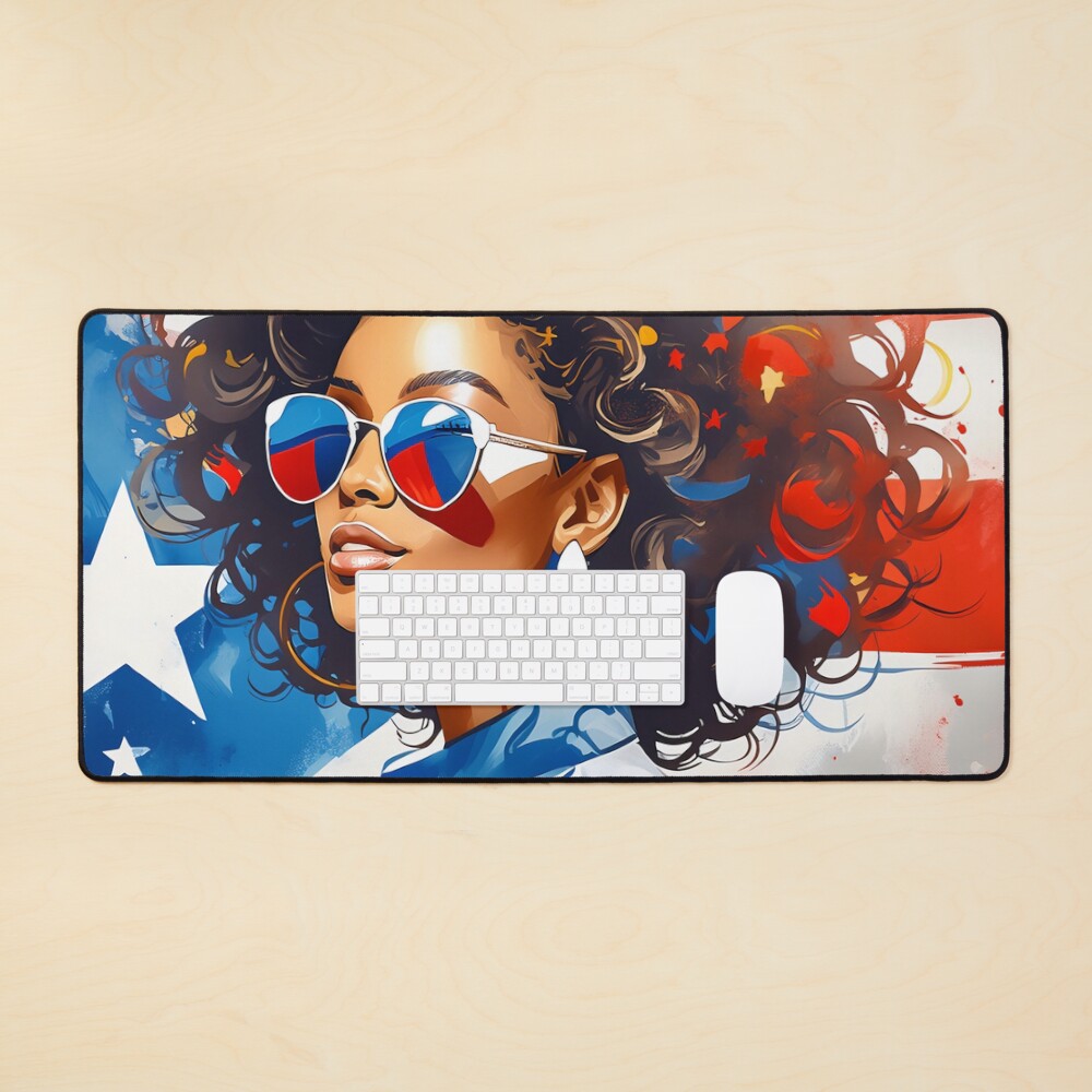 "Puerto Rico Flag Curly Hair Boricua " Sticker for Sale by Liomal ...