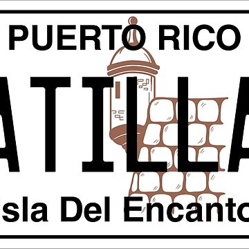 "PR Plate - Patillas" Sticker for Sale by snxworld | Redbubble