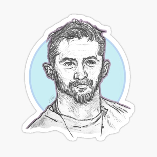 "Tom Hardy" Sticker for Sale by itschloegoodwin | Redbubble