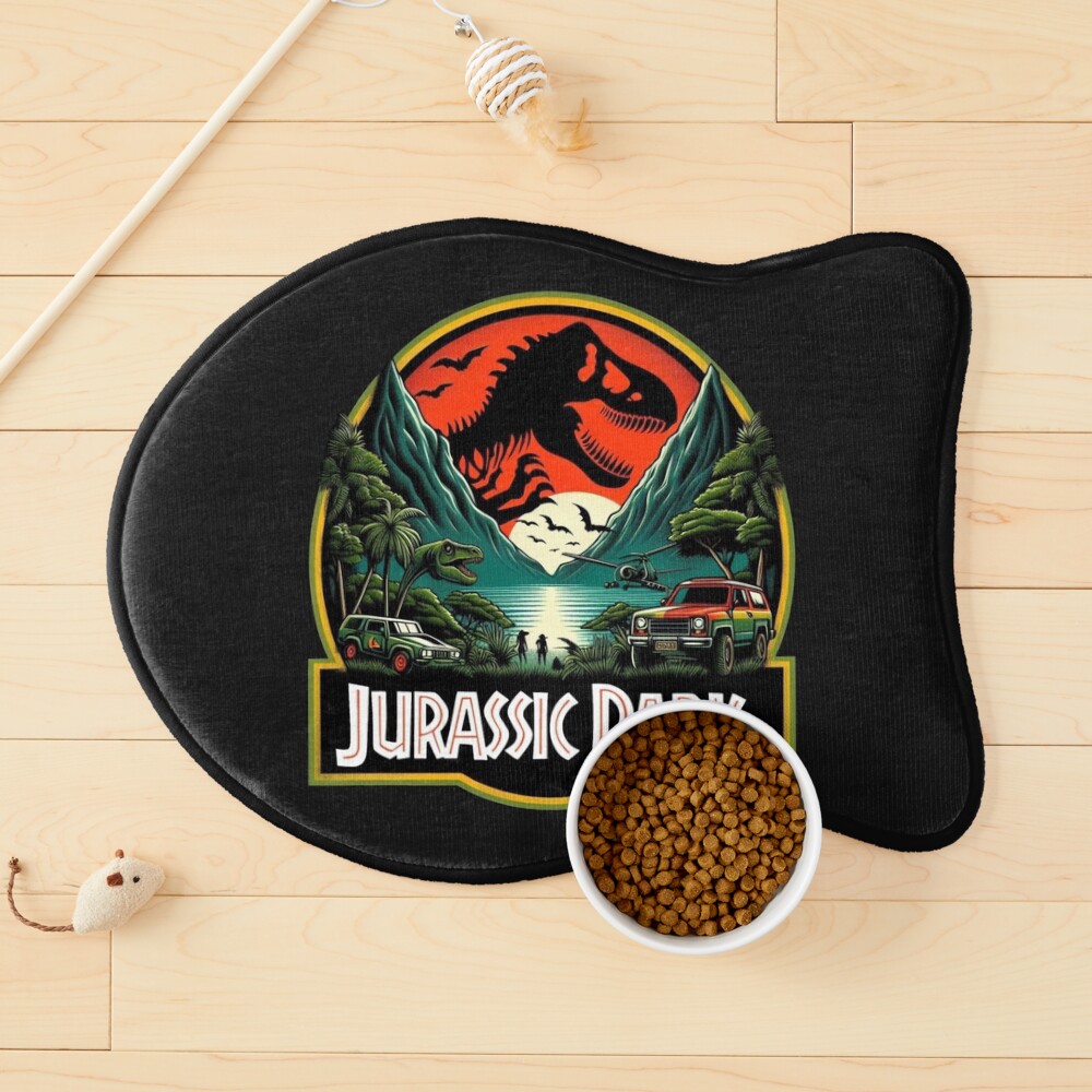 "Jurassic Park" Sticker by Migue Design | Redbubble