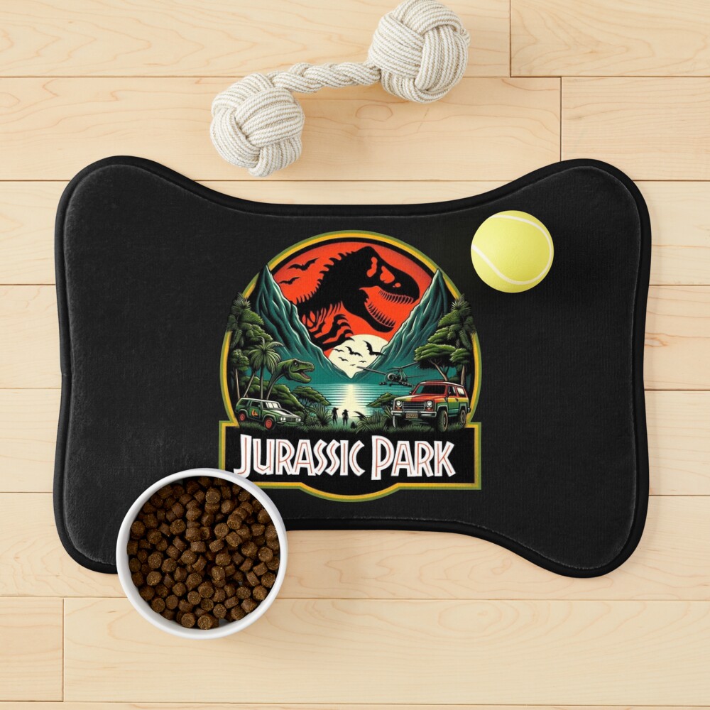 "Jurassic Park" Sticker by Migue Design | Redbubble