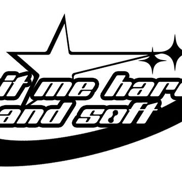 "HIT ME HARD AND SOFT" Sticker for Sale by lost-inbxdlands | Redbubble