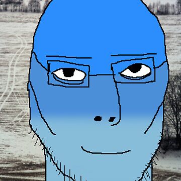 "soyjack party dust vantablack coal jasonjak calmjak " Sticker for Sale ...