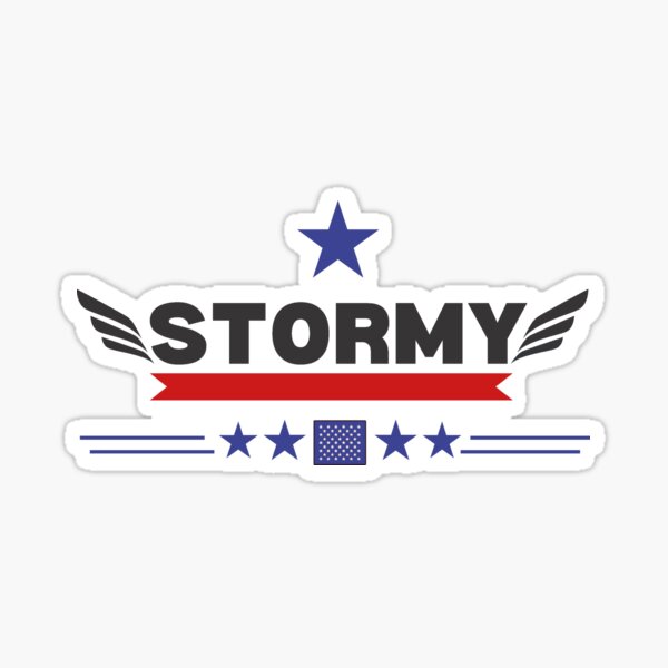 "Team Stormy President" Sticker for Sale by Avinash Kumar | Redbubble