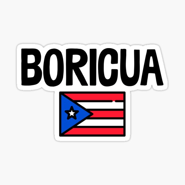 Boricua Stickers | Redbubble