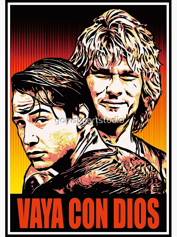 "vaya con dios, brah" Poster for Sale by gomskyartstudio | Redbubble