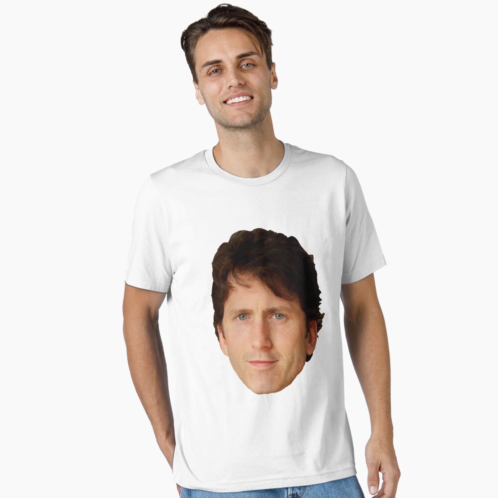 "Todd Howard Head" Sticker for Sale by themuffinman919 | Redbubble