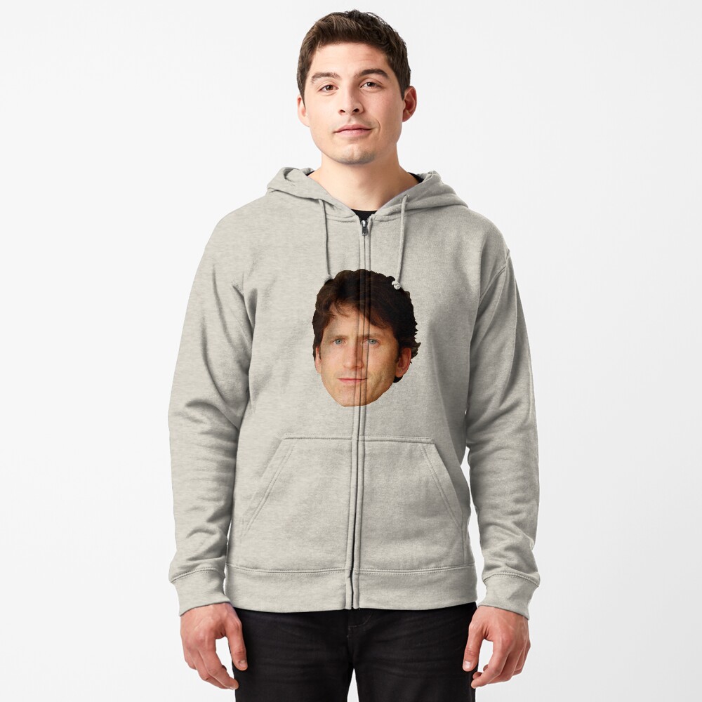 "Todd Howard Head" Sticker for Sale by themuffinman919 | Redbubble