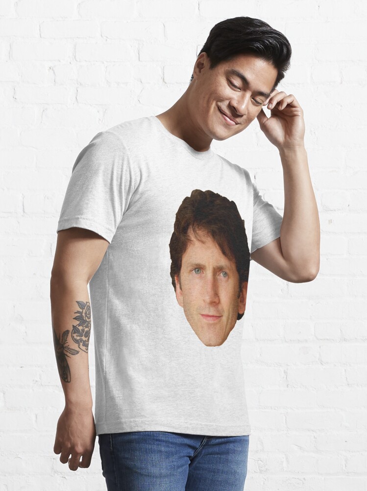 "Todd Howard Head" T-shirt for Sale by themuffinman919 | Redbubble ...