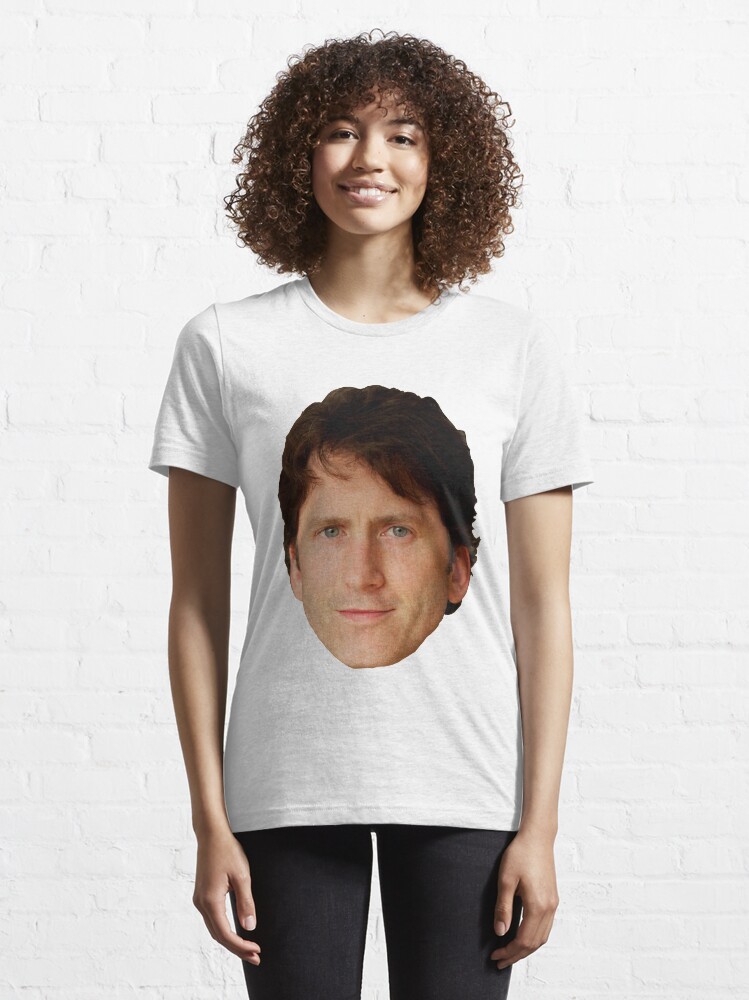 "Todd Howard Head" T-shirt for Sale by themuffinman919 | Redbubble ...