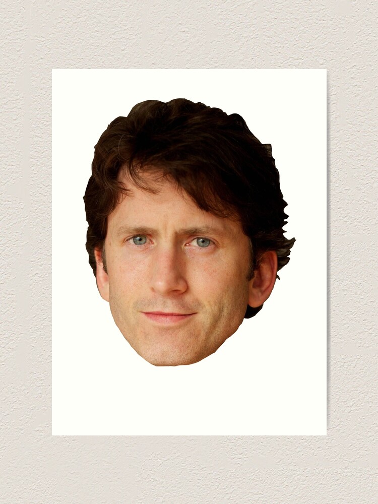 "Todd Howard Head" Art Print for Sale by themuffinman919 | Redbubble