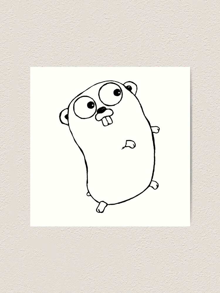 "Golang" Art Print for Sale by yibubble | Redbubble