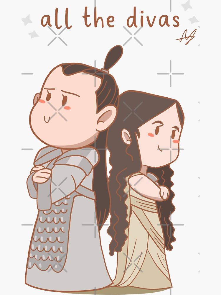 "Alyona Alyona & Jerry Heil, Eurovision 2024 artwork" Sticker for Sale ...