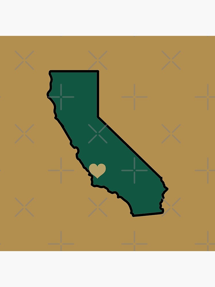 "California Polytechnic State University Cal Poly State Outline Map ...