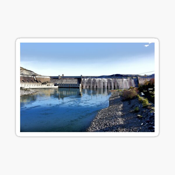 "Grand Coulee Dam" Sticker for Sale by NaturePrints | Redbubble