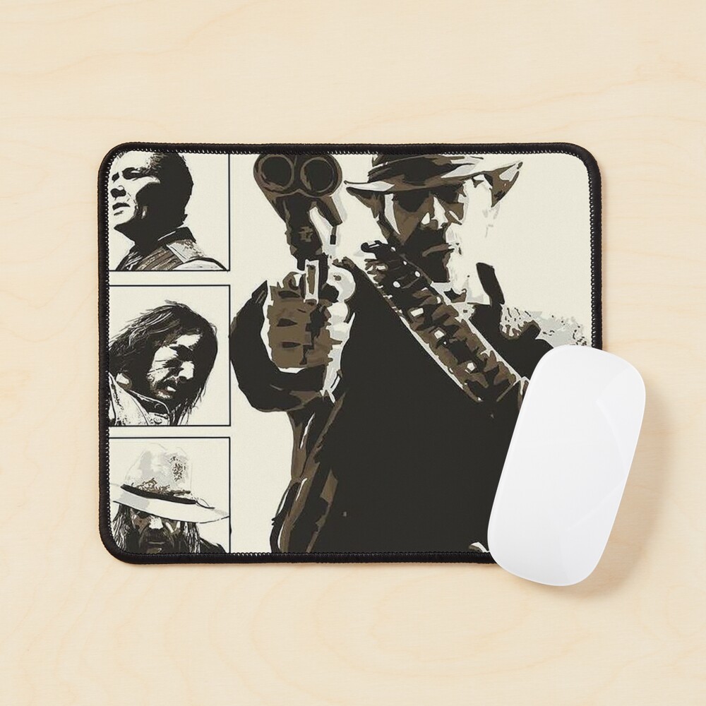 "RDR 2 Black White" Poster for Sale by JohnsoneGlade | Redbubble