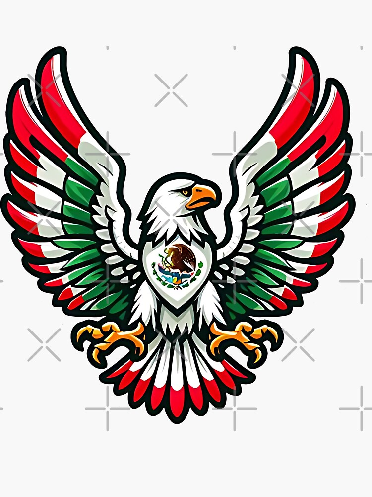 "Mexican Eagle" Sticker for Sale by Suukunna | Redbubble