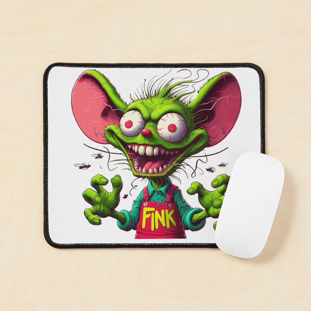 "Zombie Mouse Rat Fink" Sticker for Sale by Designowner | Redbubble
