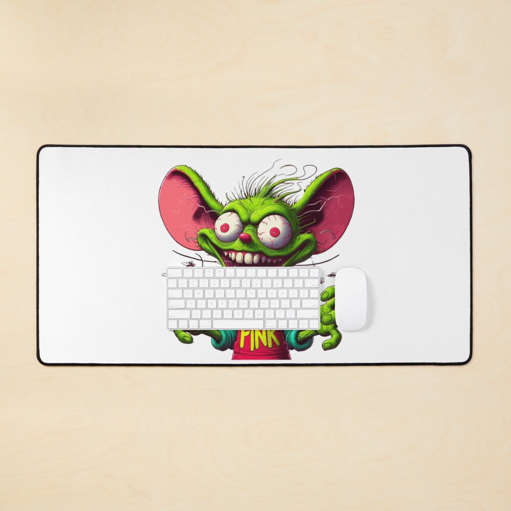 "Zombie Mouse Rat Fink" Sticker for Sale by Designowner | Redbubble