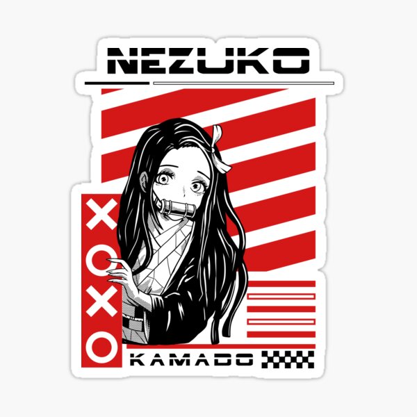 "Nezuko" Sticker for Sale by Svai90 | Redbubble