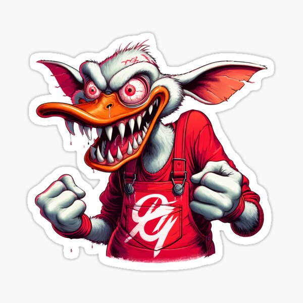 "Duck Rat Fink" Sticker for Sale by Designowner | Redbubble