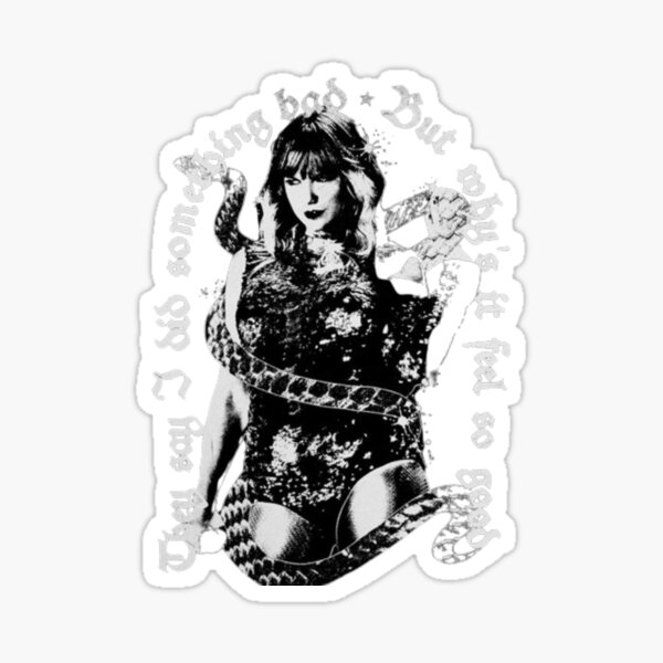 "TAYLOR SWIFT REPUTATION" Sticker for Sale by sillyguystore | Redbubble
