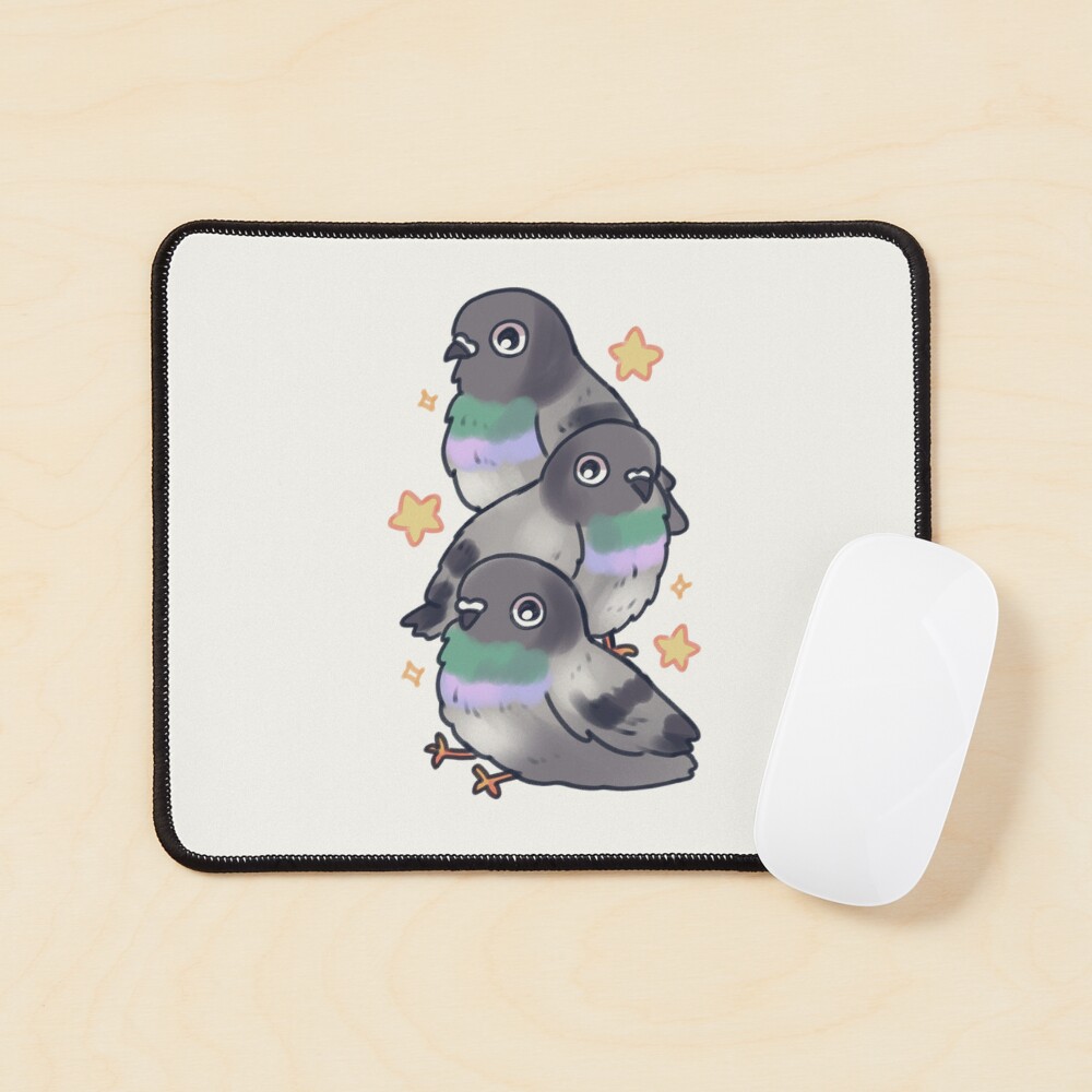 "Pigeon stack illustration " Sticker for Sale by Artofmayara | Redbubble