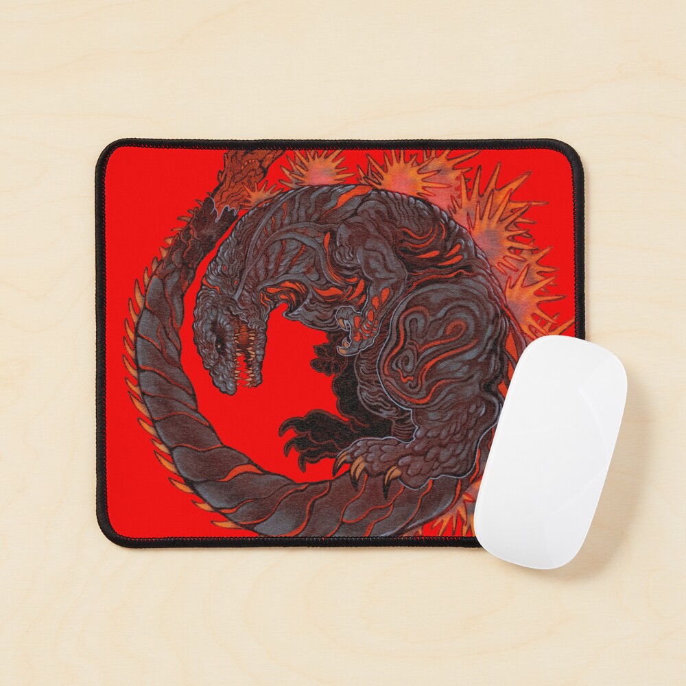 "SHIN GODZILLA" Sticker for Sale by WusdisWusdat | Redbubble