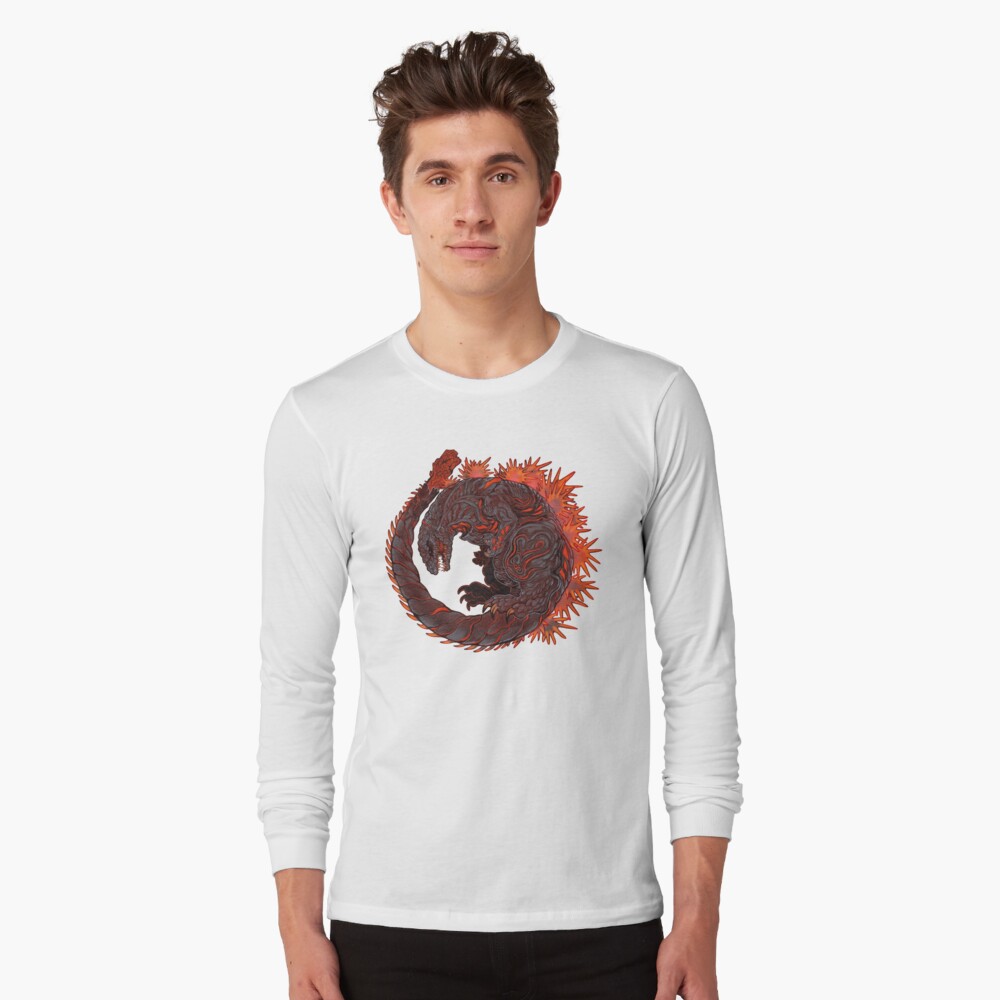 "SHIN GODZILLA" Sticker for Sale by WusdisWusdat | Redbubble