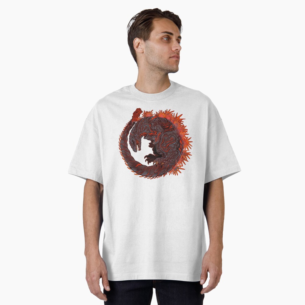 "SHIN GODZILLA" Sticker for Sale by WusdisWusdat | Redbubble