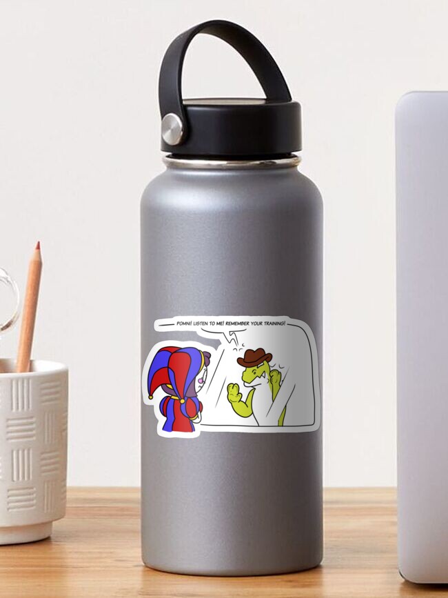 "Pomni and Gummigoo memes" Sticker for Sale by ElegantCherry | Redbubble