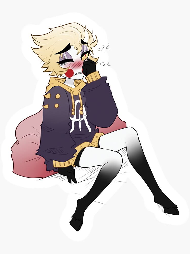 "Cute Lucifer Hazbin Hotel" Sticker for Sale by LordMroku | Redbubble