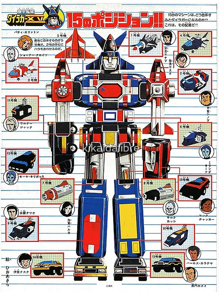 "DAIRUGGER" Poster for Sale by kikaidalibre | Redbubble