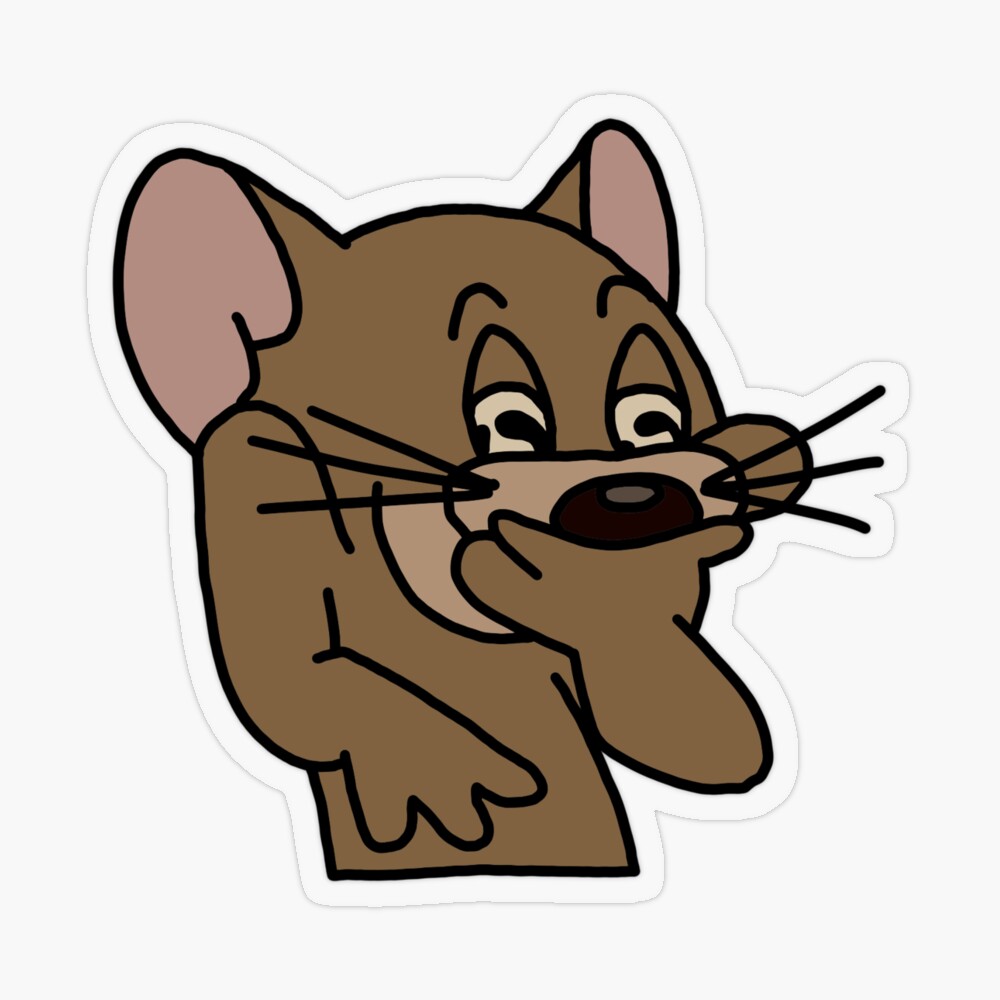 Sticker De Jerry Llorando Jaquette Dvd De Tom Et Jerry 2021 Custom
