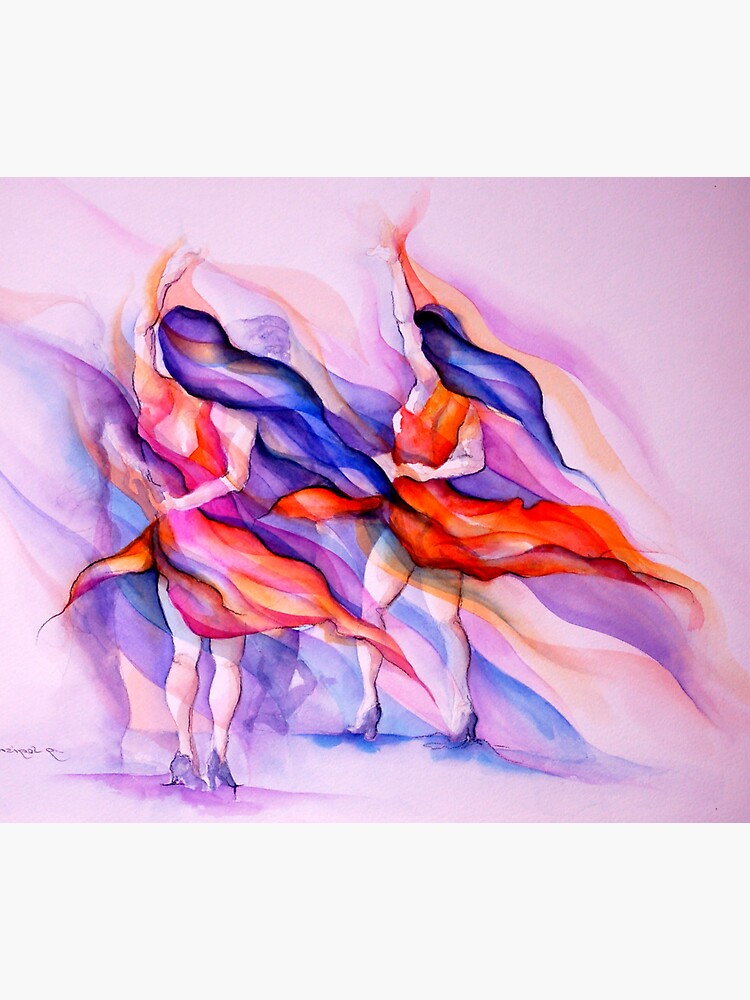 "double delight FH salsa dancers" Sticker for Sale by Gerardo ...