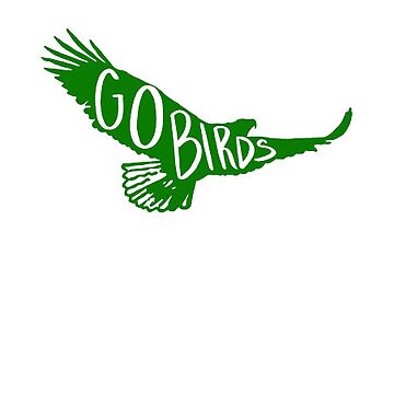 "Go birds eagle sticker" Sticker for Sale by caitycreations8 | Redbubble