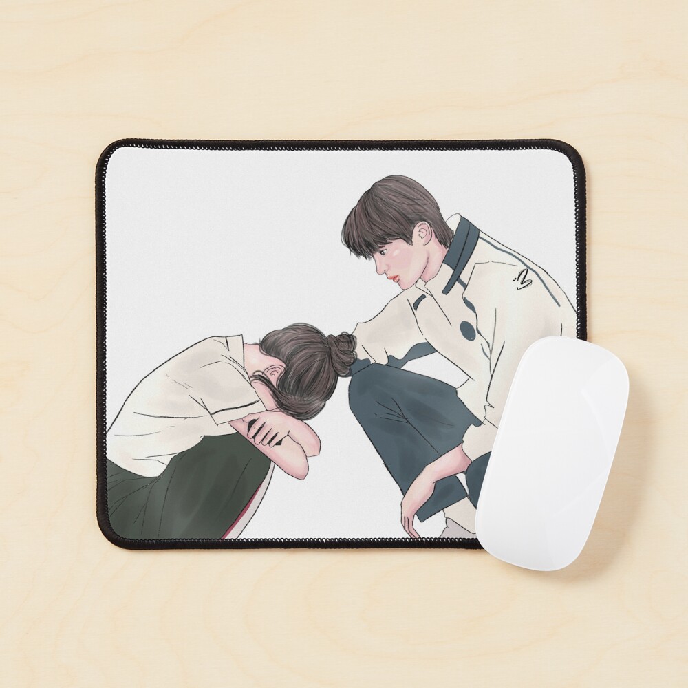 "Lovely Runner K-Drama (Byeon Woo-seok & Kim Hye-yoon)" Sticker for ...