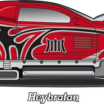 "HW Acceleracers Hollowback Vector Art" Sticker for Sale by Heybratan ...