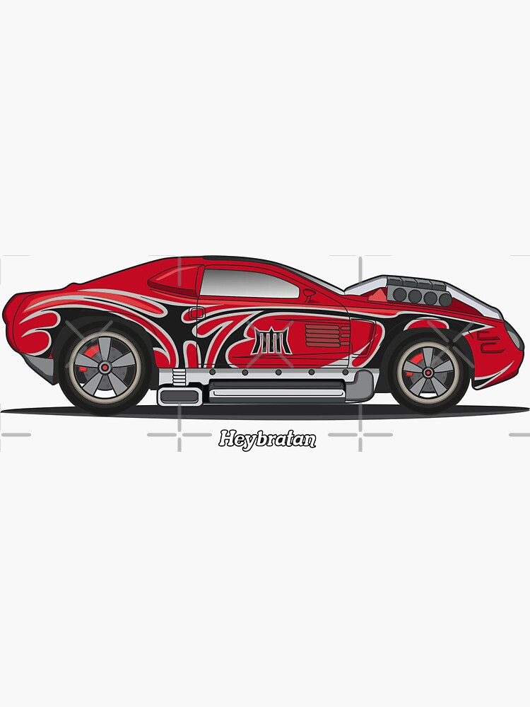 "HW Acceleracers Hollowback Vector Art" Sticker for Sale by Heybratan ...