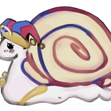 "TADC pomni snail" Sticker for Sale by boonchuys | Redbubble