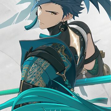 "Jiyan Poster Wuthering Waves" Sticker by Demray | Redbubble