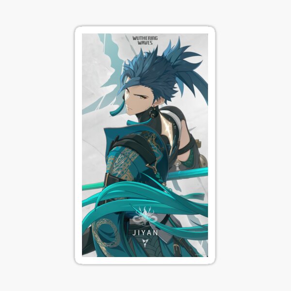 "Jiyan Poster Wuthering Waves" Sticker by Demray | Redbubble