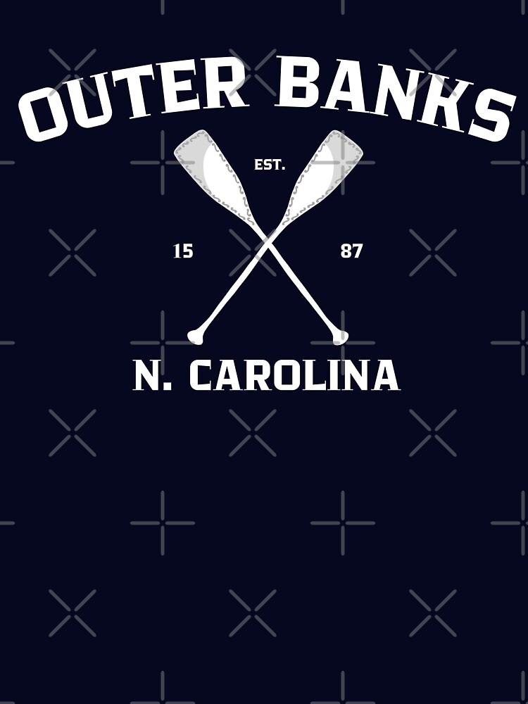 "Outer Banks North Carolina OBX North Carolina Retro Vintage Paddle ...