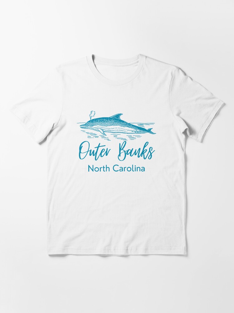 "Outer Banks OBX North Carolina Dolphin Throwback Retro Vintage ...
