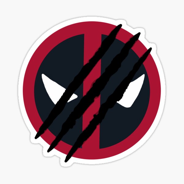"Deadpool & Wolverine Icon" Sticker for Sale by amethystatelier | Redbubble