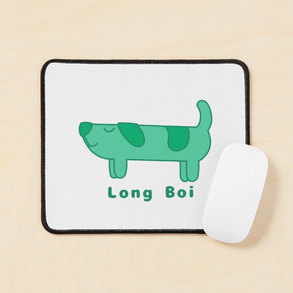 "Bluey Long Dog Green" Sticker for Sale by Cryptid-Crafter | Redbubble
