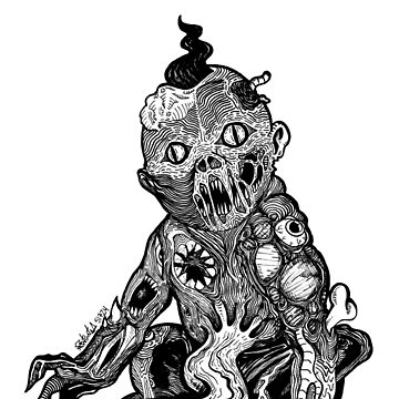 "Necro Baby" Sticker for Sale by n8sententia | Redbubble