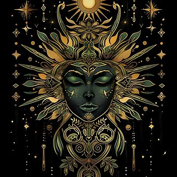 "Sun Solstice Face" Sticker for Sale by BasedCanvas | Redbubble