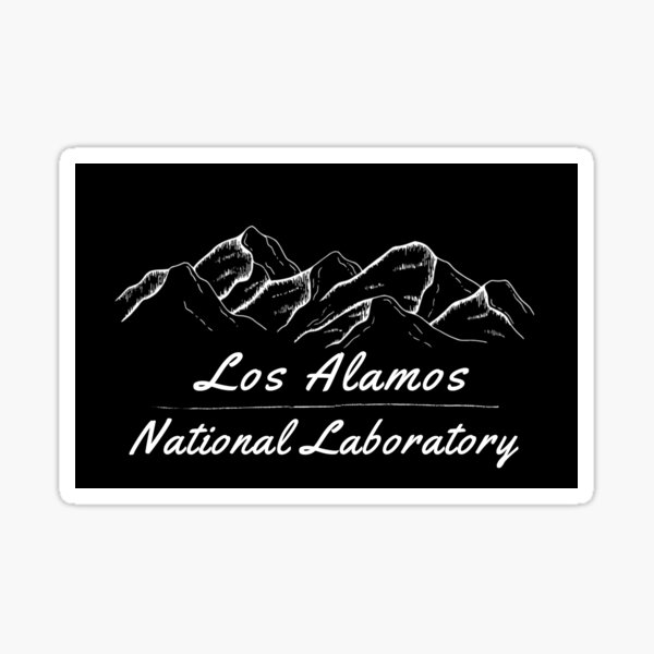 "Los Alamos National Laboratory Mountains LANL" Sticker for Sale by ...